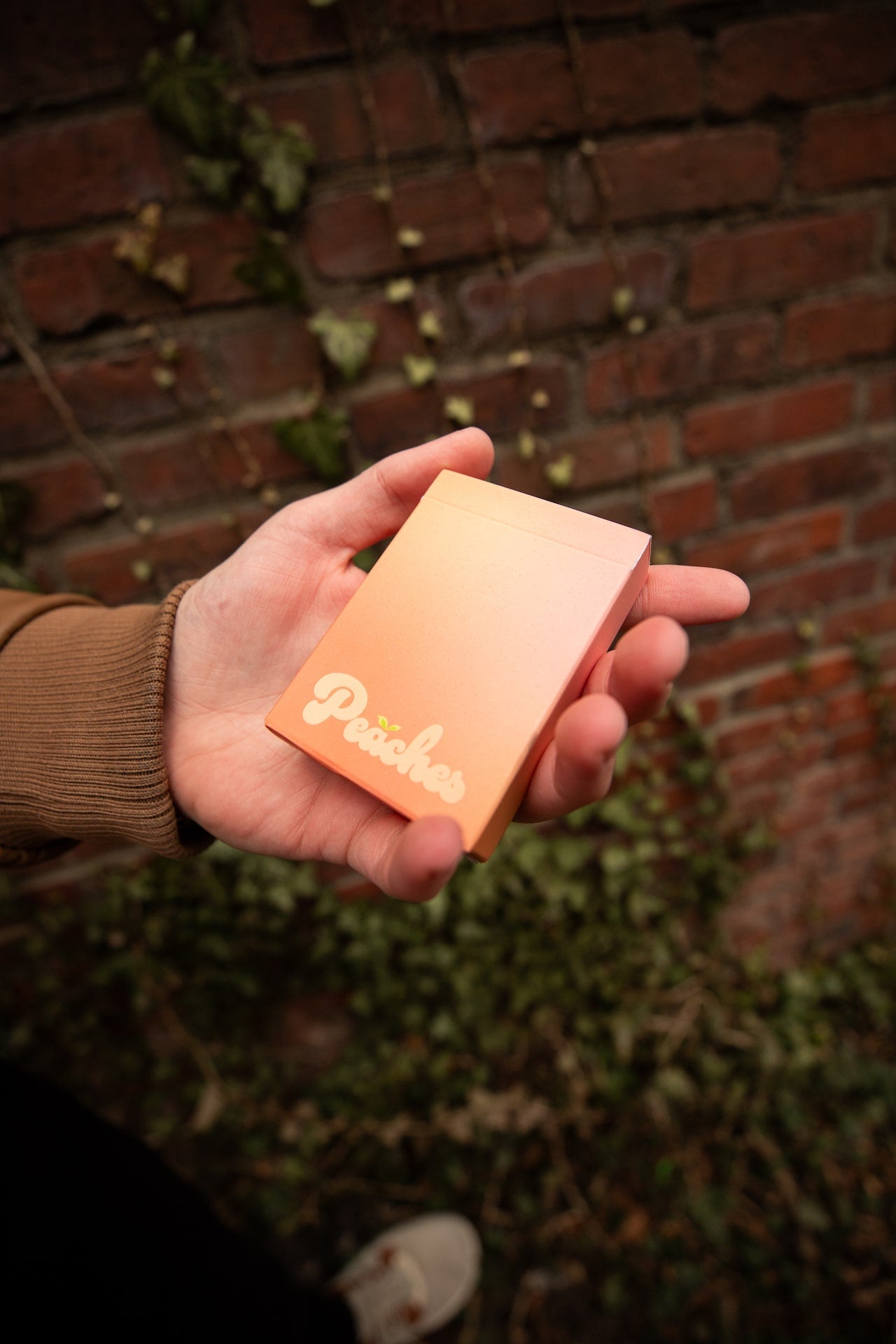 Peach Playing Cards - Organic Playing Cards – Riffle Shuffle Playing ...