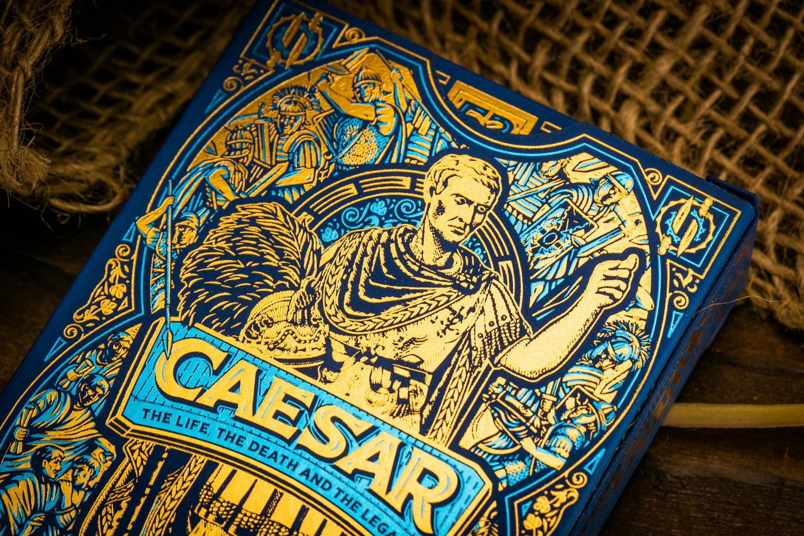 Caesar Playing Cards - Blue Edition By Riffle Shuffle Playing Card Co.