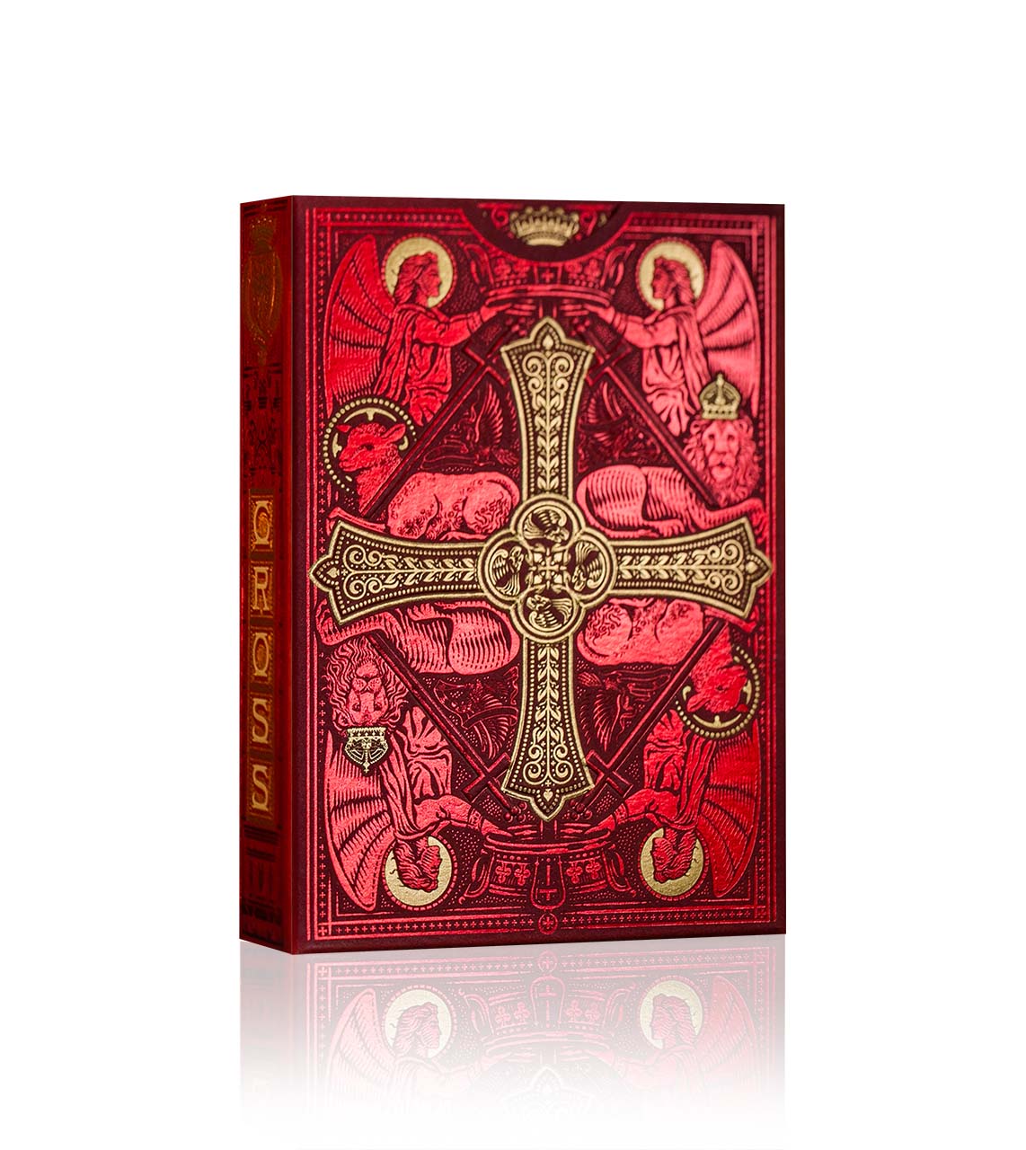 The Cross Playing Cards (Maroon Martyrs Edition) By Riffle Shuffle ...