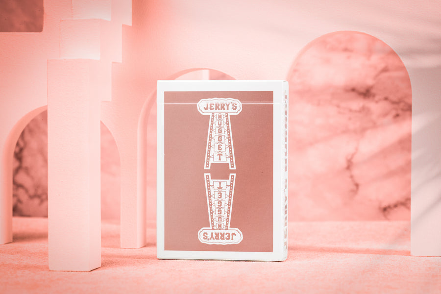 Jerry's Nugget Playing Cards - Metallic Pink Edition – Riffle Shuffle ...