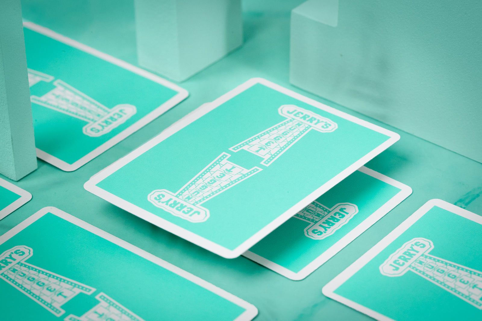 Jerry's Nugget Playing Cards - Tiffany Blue Edition – Riffle Shuffle ...