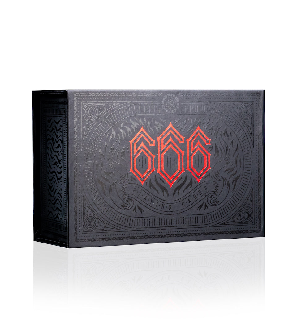 666 Half Brick Box – Riffle Shuffle Playing Card Co