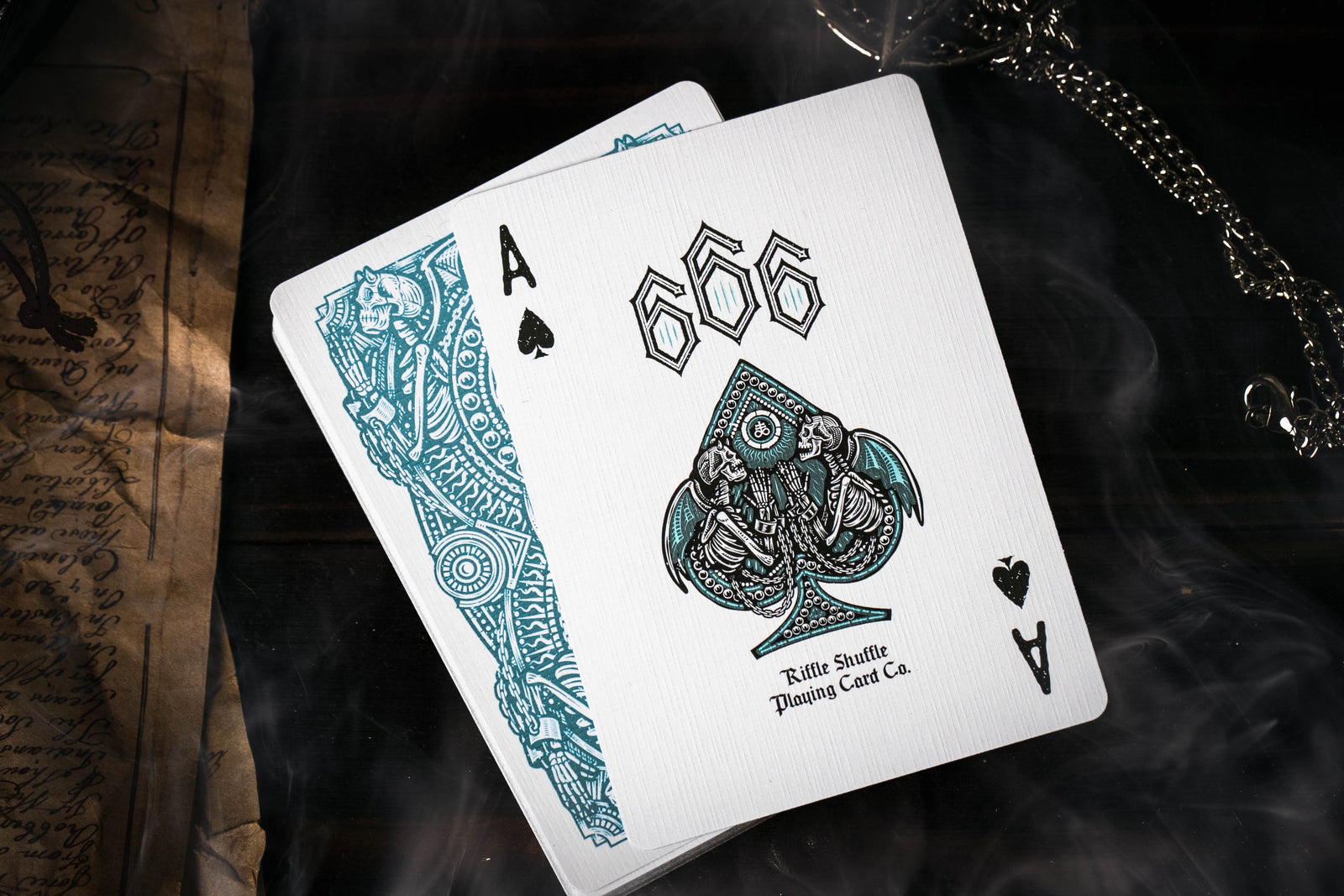666 Playing Cards Frostbite Edition - Riffle Shuffle Playing Card Co