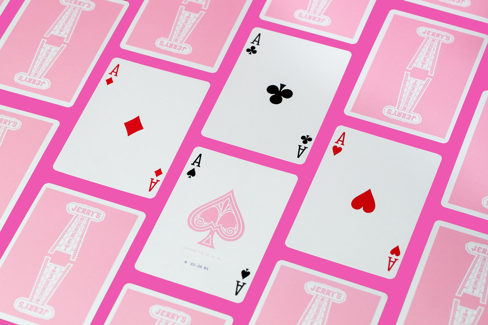 Jerry's Nugget Playing Cards - Rose Edition – Riffle Shuffle Playing ...