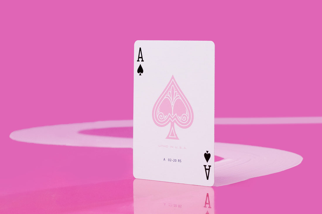 Jerry's Nugget Playing Cards - Rose Edition – Riffle Shuffle Playing ...