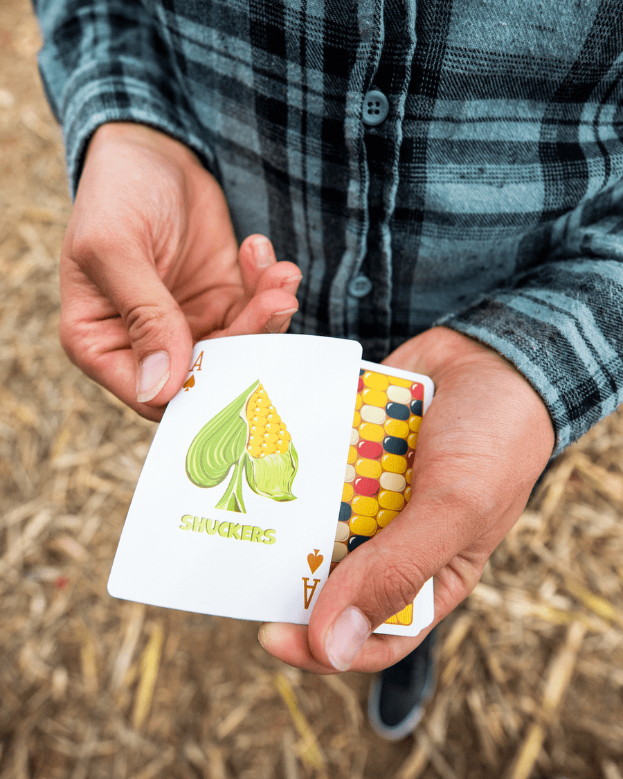 Shucker playing cards – Riffle Shuffle Playing Card Co